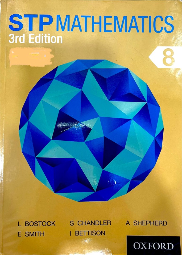 STP Mathematics 8 - 3rd Edition, Hobbies & Toys, Books & Magazines ...