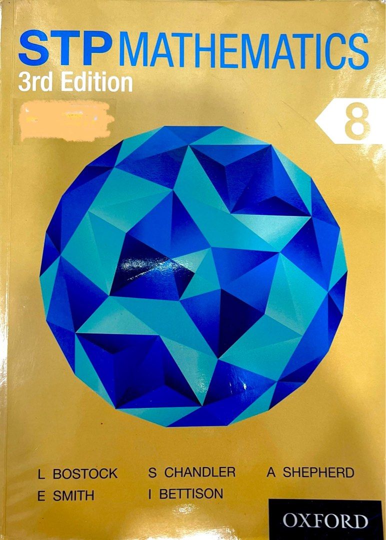 STP Mathematics 8 - 3rd Edition, Hobbies & Toys, Books & Magazines ...