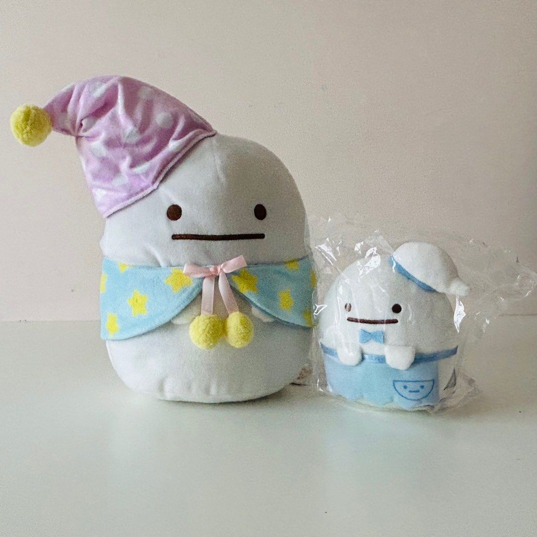 sumikko gurashi kuji part 18 large obake plush & ghost park glow-in-the ...