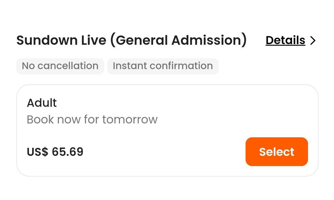 Sundown Live (General Admission) at Suntec City 28th Oct 2023, Tickets ...