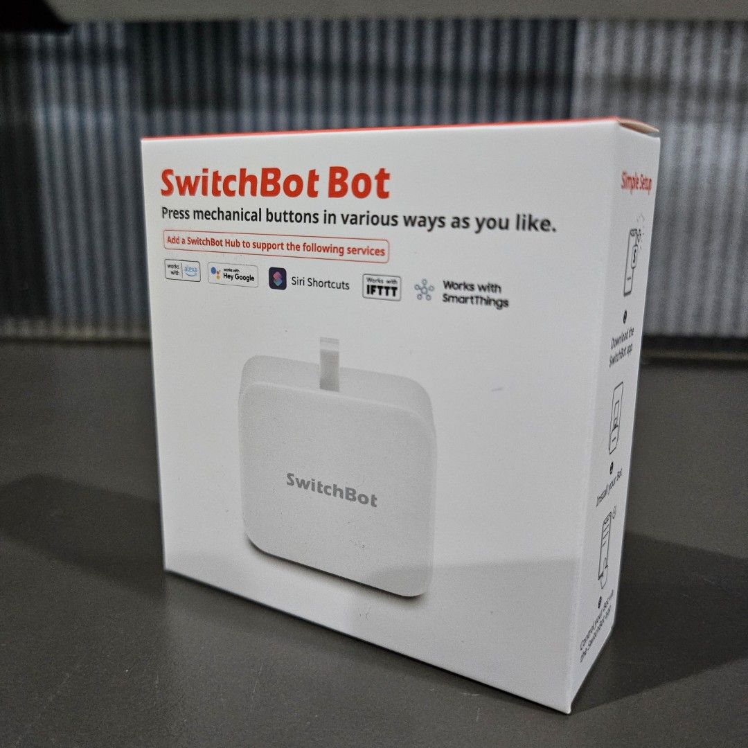 Switchbot Bot Switch Button Pusher (white), TV & Home Appliances, TV ...