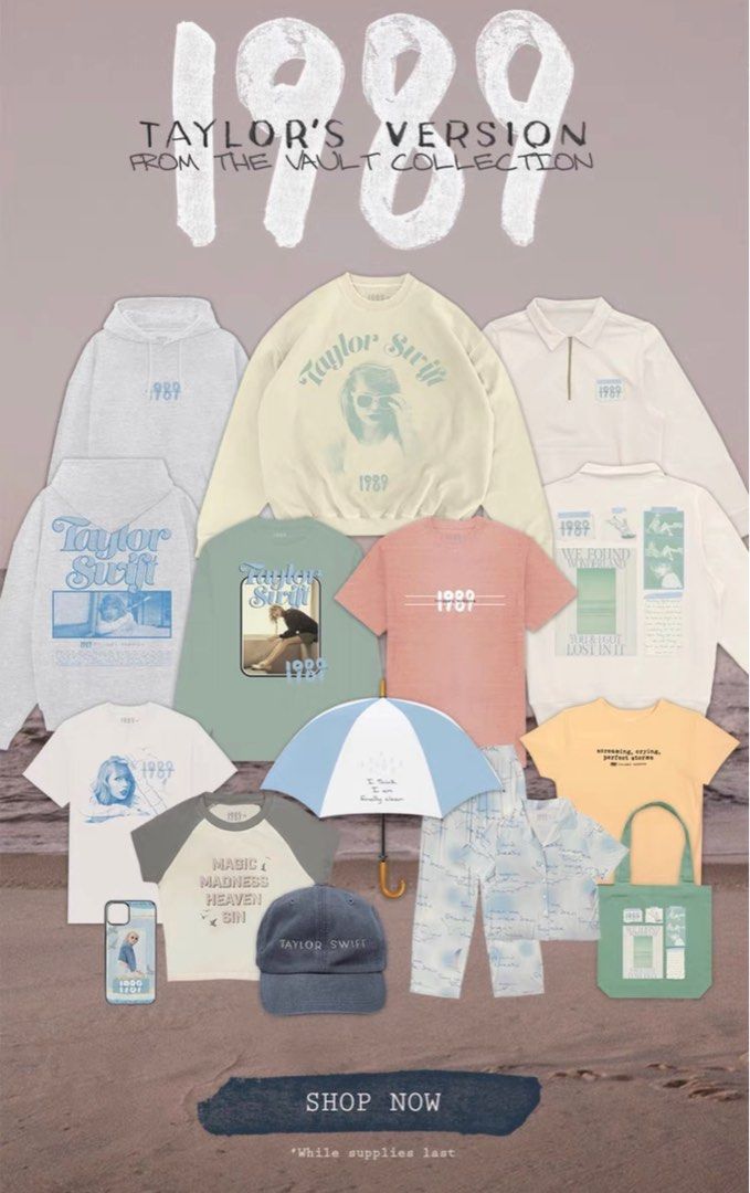 TAYLOR SWIFT 1989 MERCHANDISE, Hobbies & Toys, Collectibles ...