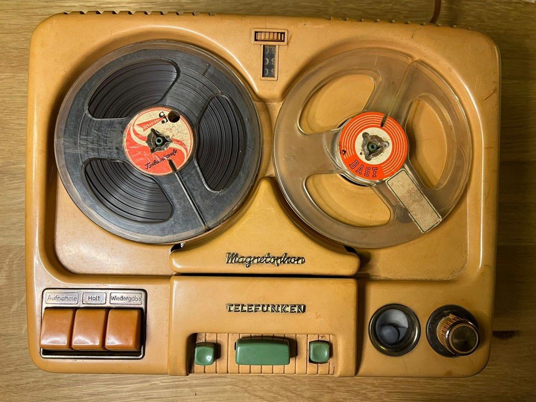 Telefunken Magnetophon KL65 Tape Recorder / Player, Audio, Portable ...