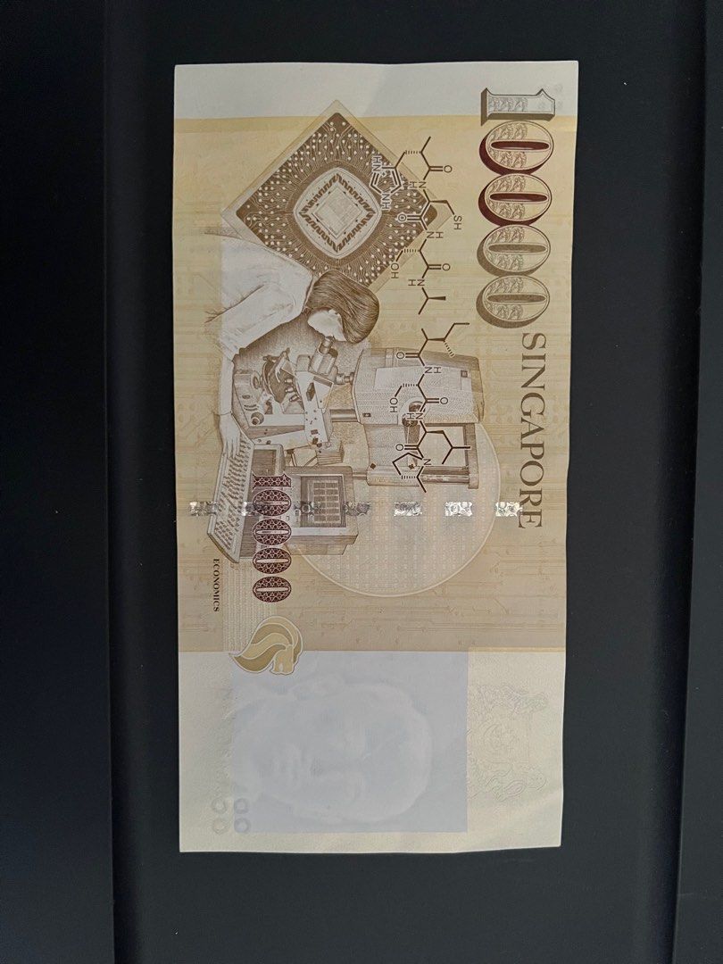 TEN THOUSAND SGD NOTE, Hobbies & Toys, Memorabilia & Collectibles ...