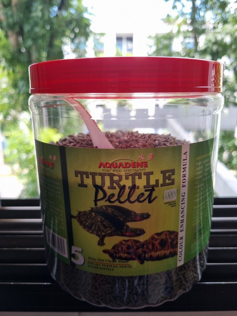 Terrapin Pellets (half bottle), Pet Supplies, Pet Food on Carousell