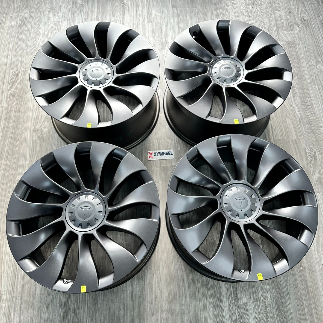 Tesla rims Model Y 21 inch original genuine rims, Car Accessories ...
