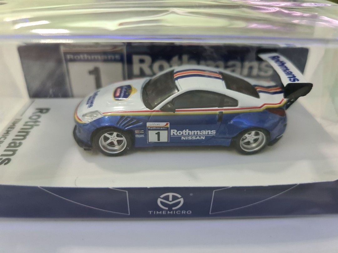 TIME MICRO Rothmans Nissan 350z 1/64 diecast, Hobbies & Toys, Toys ...