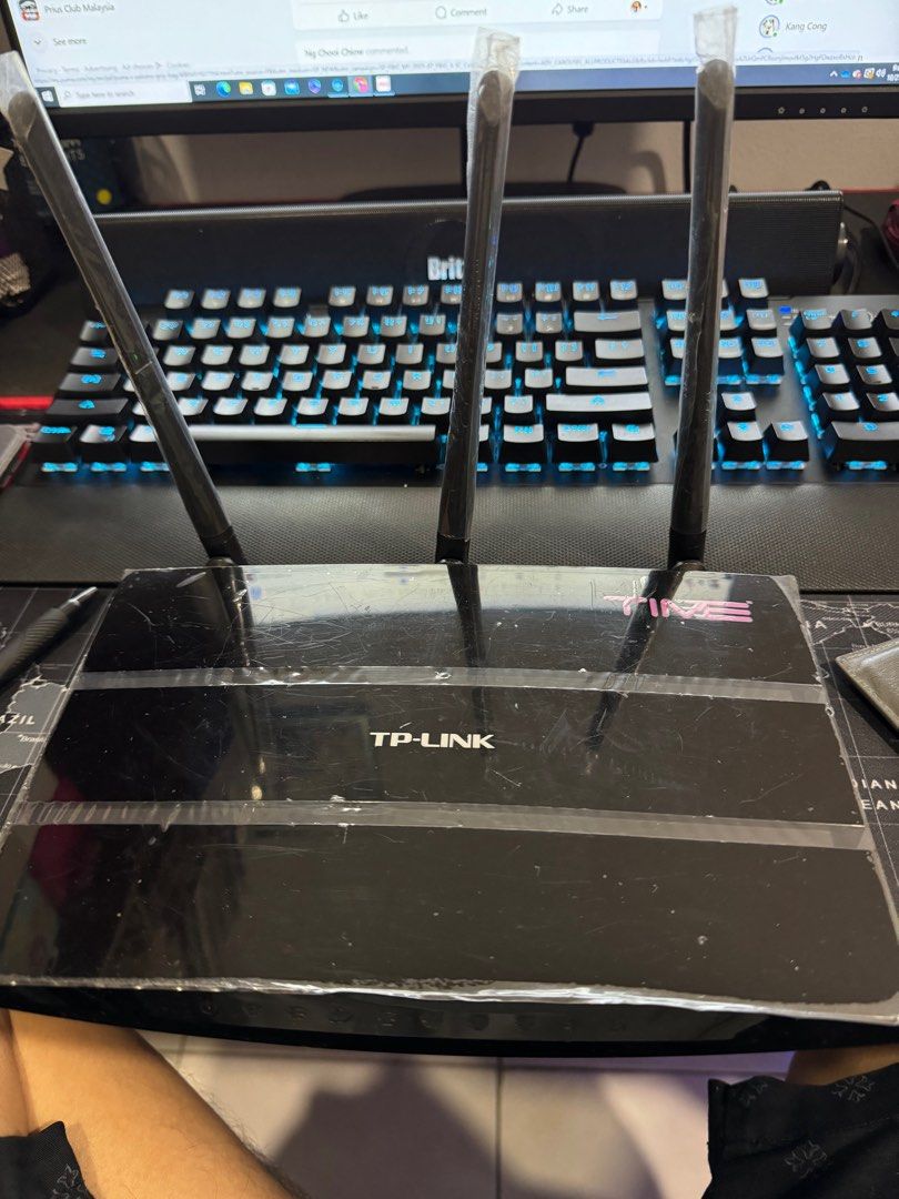 Time Router TP Link, Computers & Tech, Parts & Accessories, Networking ...