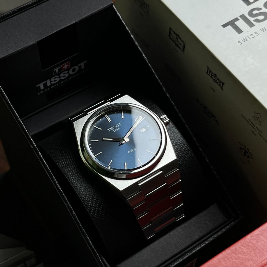 Tissot PRX Blue Dial 40mm, Luxury, Watches on Carousell