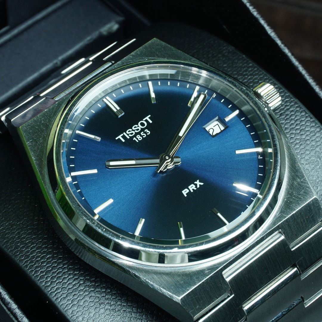 Tissot PRX Blue Dial 40mm, Luxury, Watches on Carousell