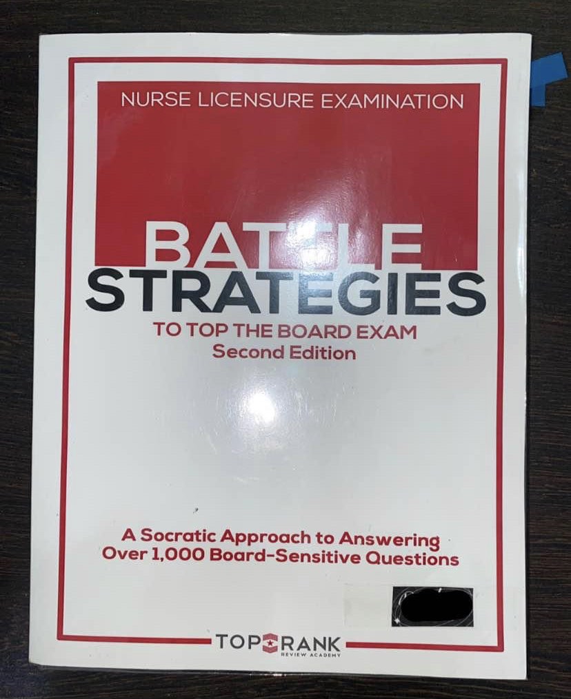 Top Rank Battle Strategies Book, Hobbies & Toys, Books & Magazines ...