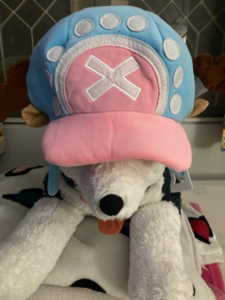Topi onepiece chopper luffy cosplay, Fesyen Wanita, Aksesoris di Carousell