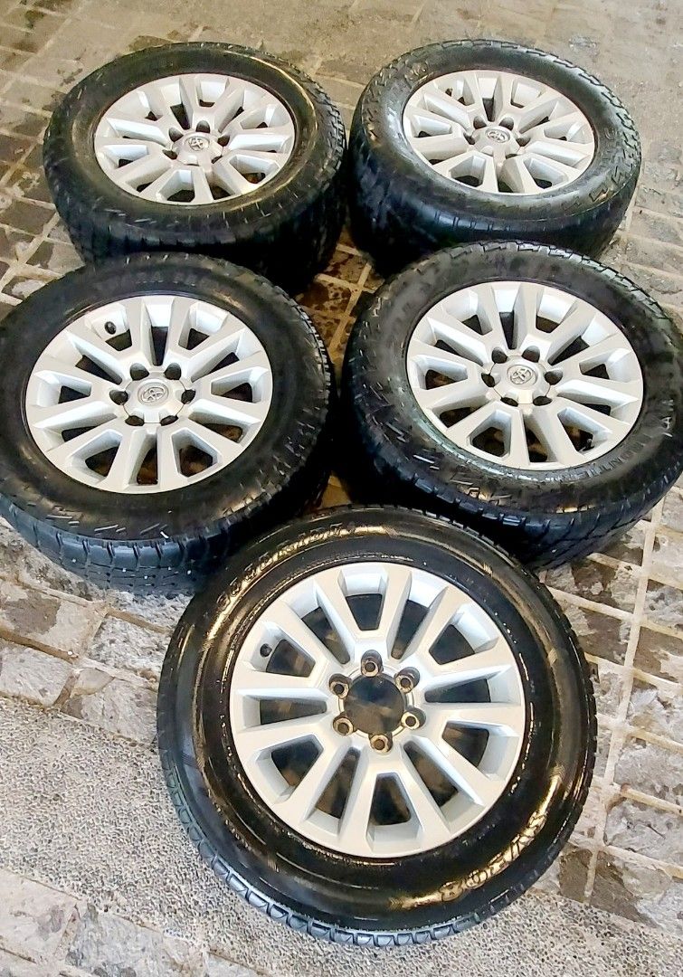 Toyota Prado 18" Mags and Tires, Car Parts & Accessories, Mags and ...
