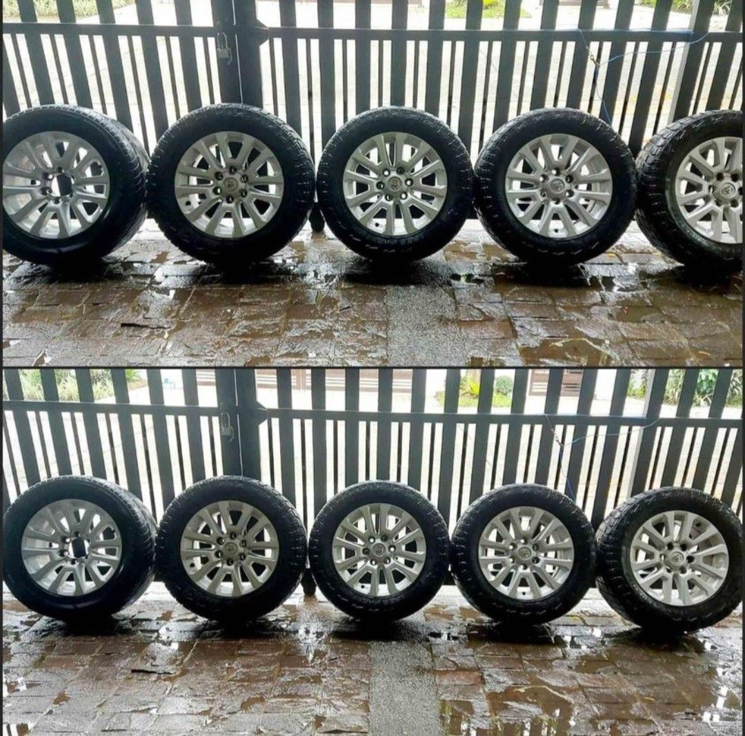 Toyota Prado 18" Mags and Tires, Car Parts & Accessories, Mags and ...