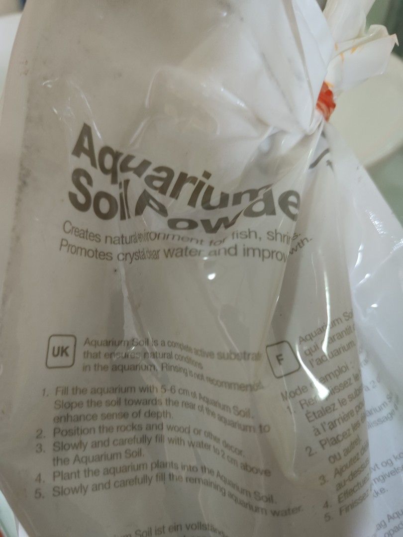 Tropica Aquarium Planted Tank Soil Powder Aquasoil, Pet Supplies, Homes & Other Pet Accessories ...