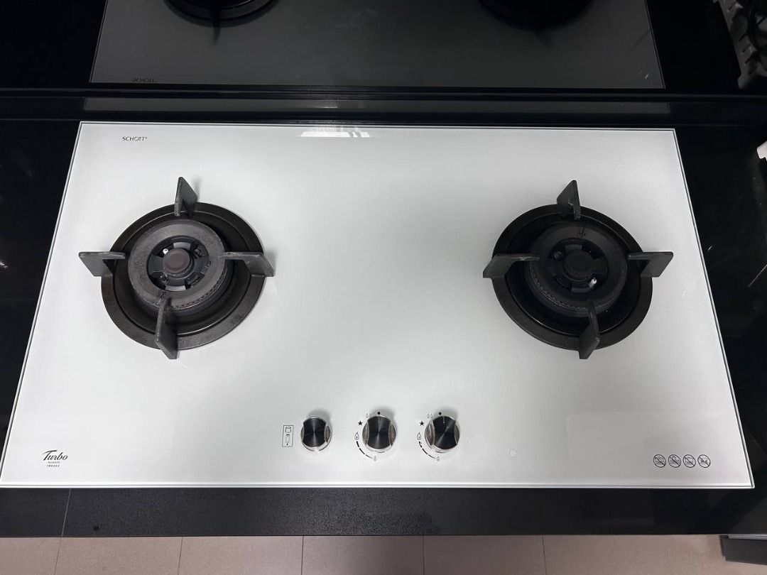 Turbo Incanto T882GV-OW (88cm 2 Burners Built-in Glass Hob), TV & Home Appliances, Kitchen ...