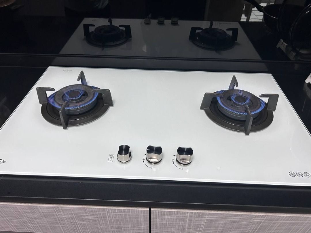 Turbo Incanto T882GV-OW (88cm 2 Burners Built-in Glass Hob), TV & Home Appliances, Kitchen ...