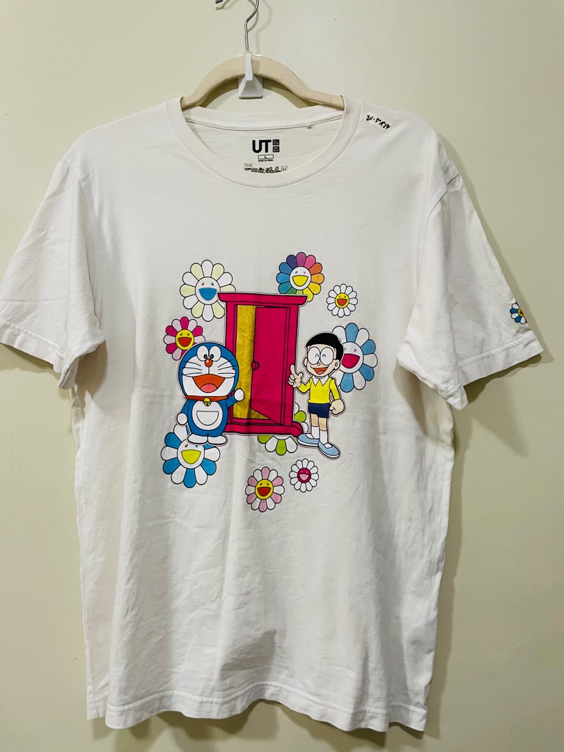 Uniqlo Doraemon Shirt, Men's Fashion, Tops & Sets, Tshirts & Polo ...