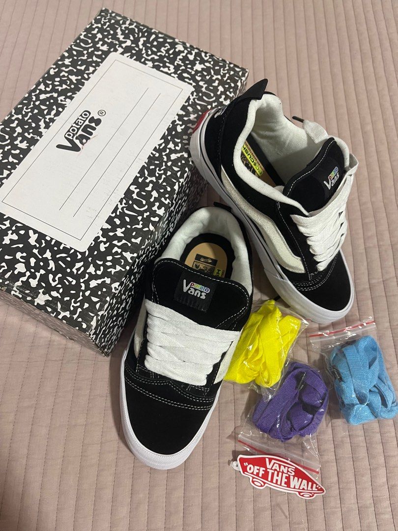 VANS POTATO x KNU-SKOOL vr3, Men's Fashion, Footwear, Sneakers on Carousell