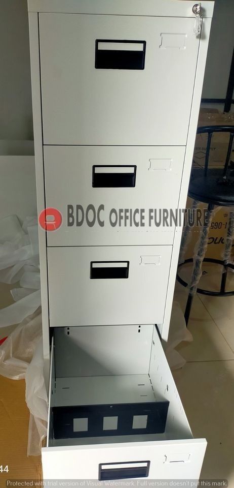 Vertical Cabinet with Vault / Filing cabinet with safety vault / Office ...