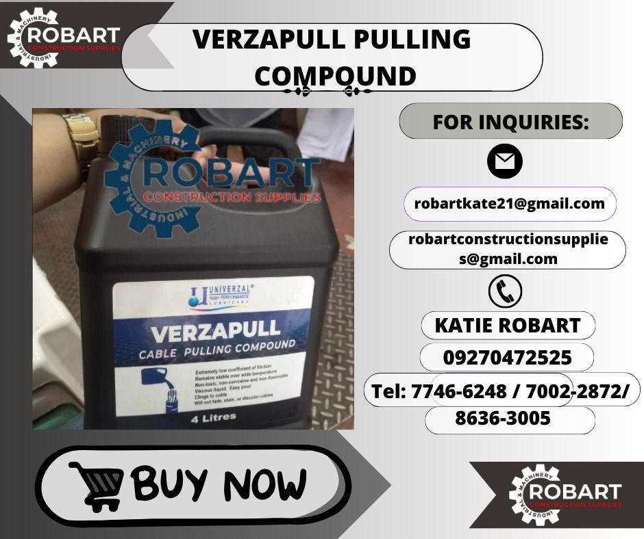 VERZAPULL CABLE PULLING COMPOUND, Commercial & Industrial, Construction ...