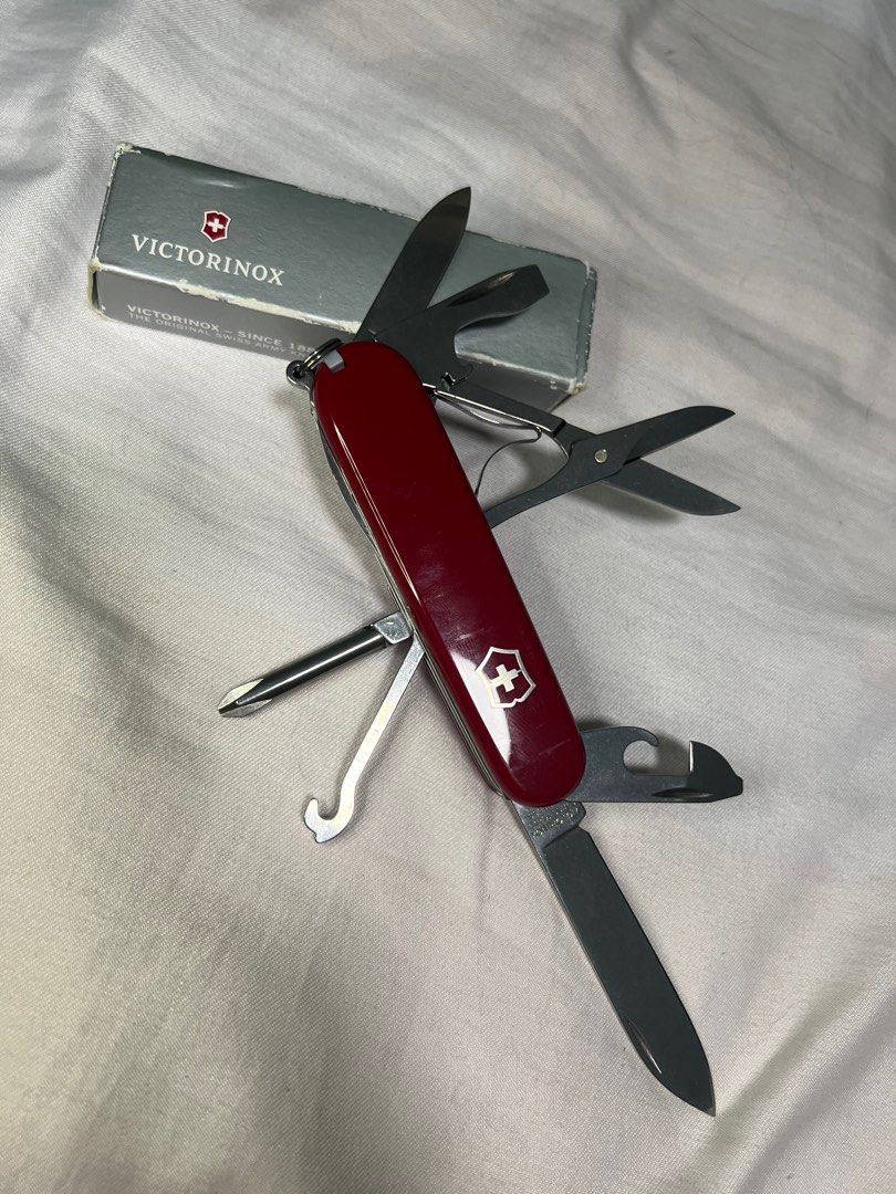 Victorinox Swiss Army Knife Super Tinker, Sports Equipment, Hiking ...