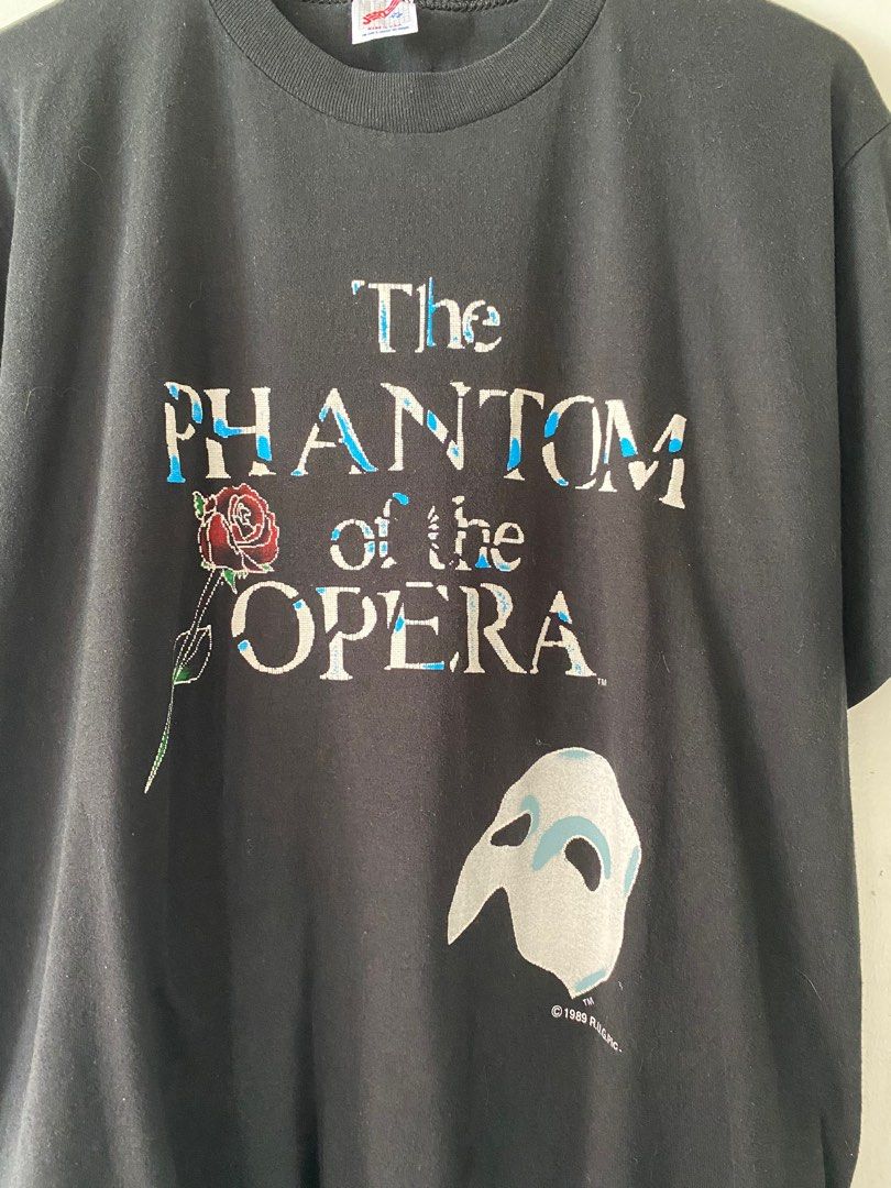 Vintage 1989 The Phantom Of The Opera Shirt, Men's Fashion, Tops & Sets ...