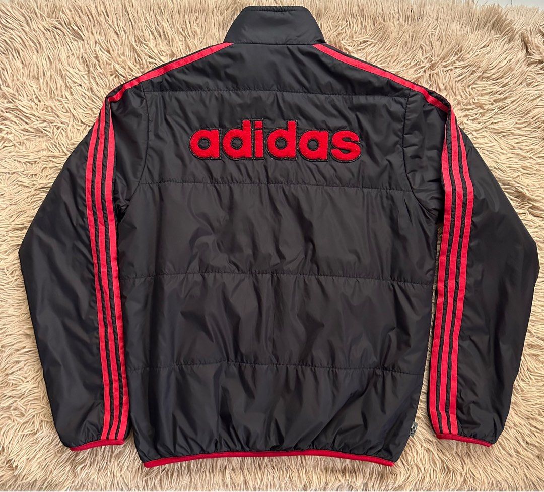 VINTAGE ADIDAS CLIMA365 TRACK JACKET (3 Stripes Red), Men's Fashion ...