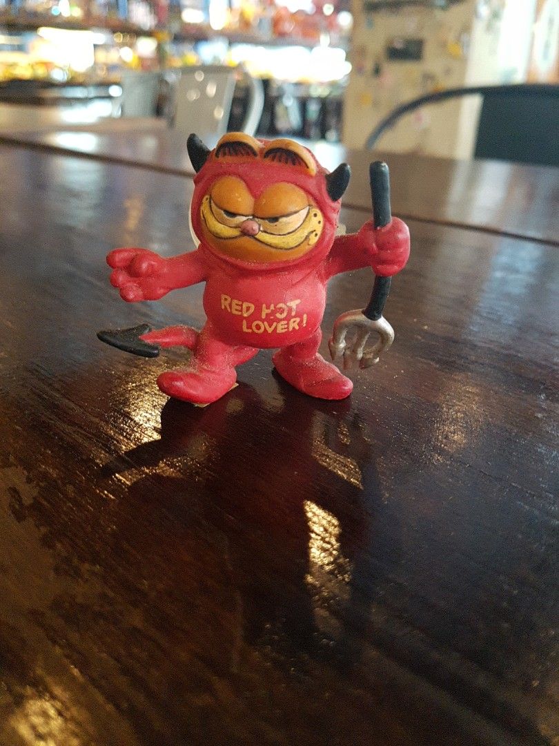 Vintage devil garfield toy, Hobbies & Toys, Toys & Games on Carousell