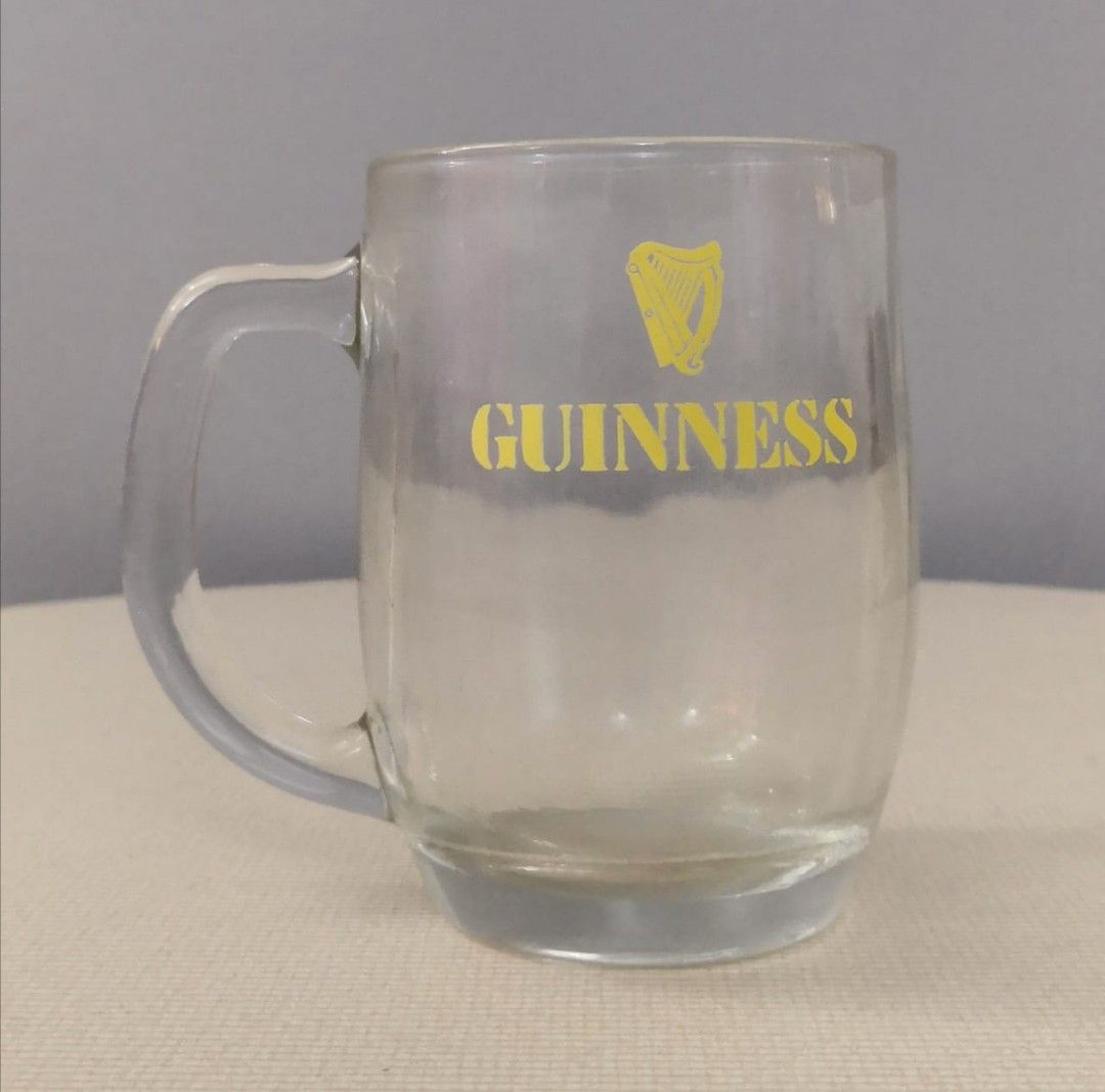 Vintage Guinness glass mug, Furniture & Home Living, Kitchenware ...