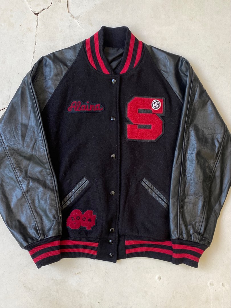 Vintage Letterman Varsity Jacket 2004, Men's Fashion, Coats, Jackets and Outerwear on Carousell