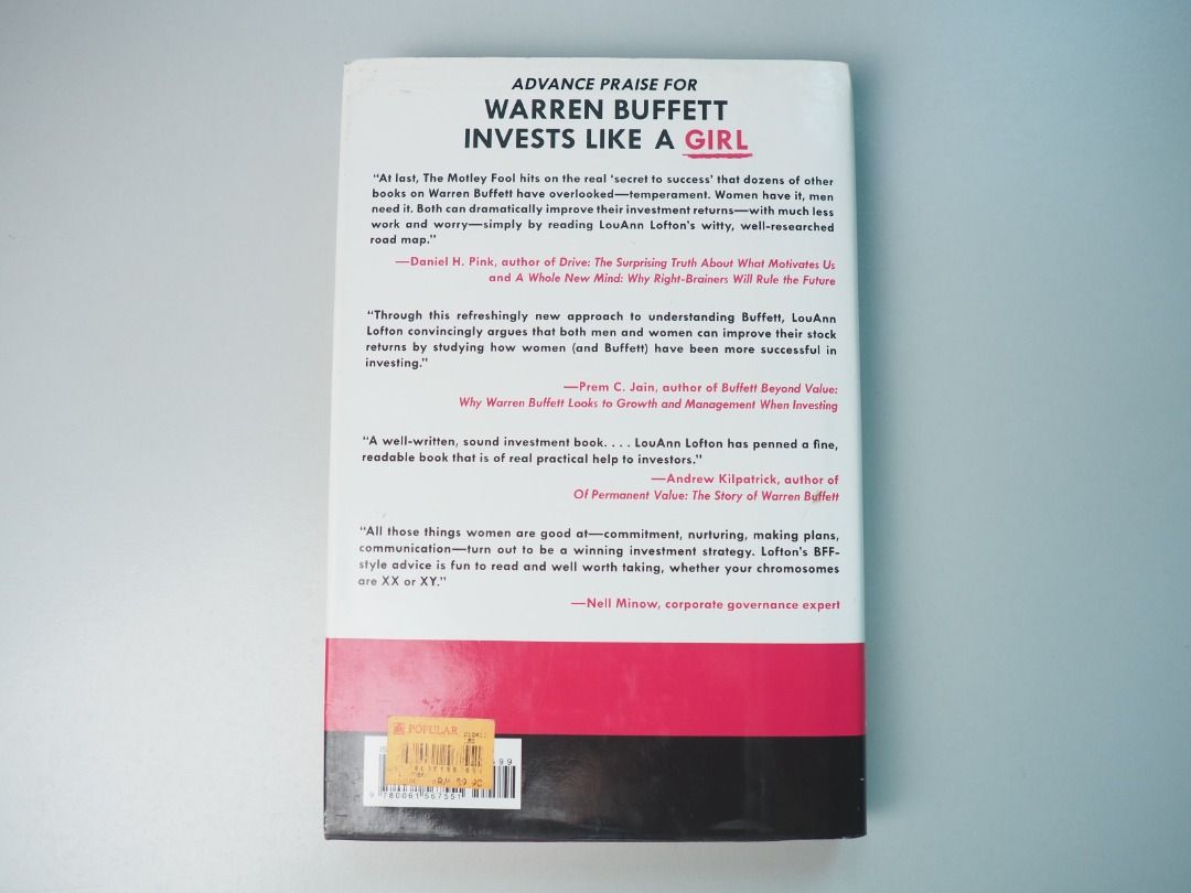 Warren Buffett Invests Like A GIRL And Why You Should, Too, Hobbies ...