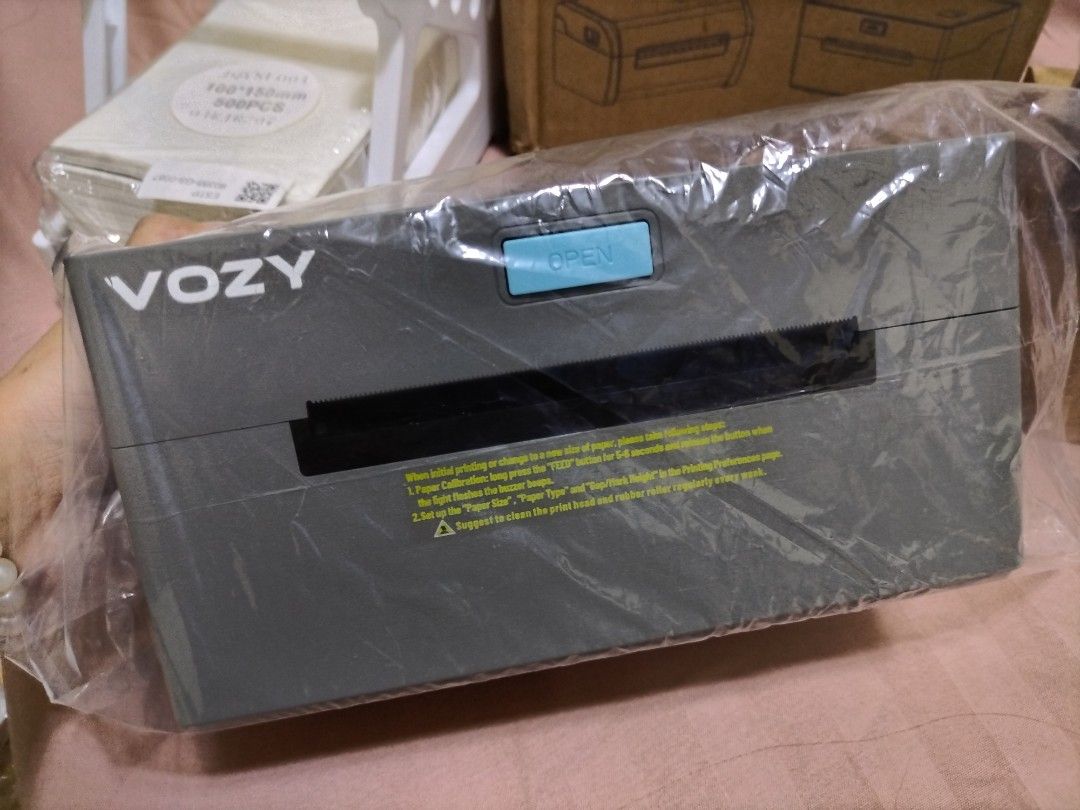 Waybill Printer VOZY T7 Cellphone Bluetooth USB Thermal Printer A6 4*6 ...