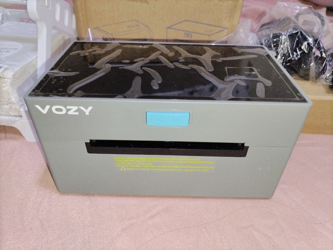 Waybill Printer VOZY T7 Cellphone Bluetooth USB Thermal Printer A6 4*6 ...