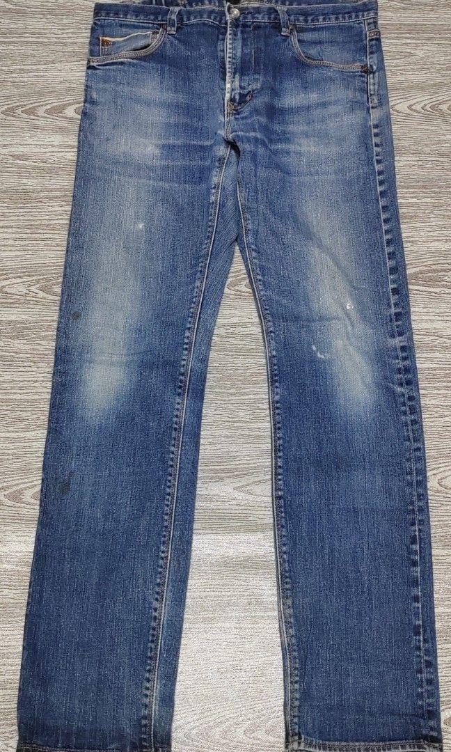 Wesc Selvedge Denim W32, Men's Fashion, Bottoms, Jeans on Carousell
