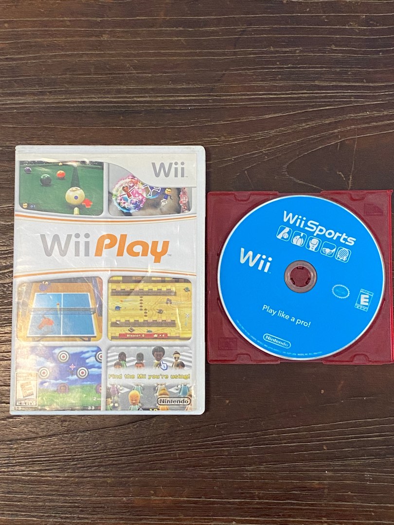 Wii Sports/Play, Video Gaming, Video Games, Nintendo on Carousell