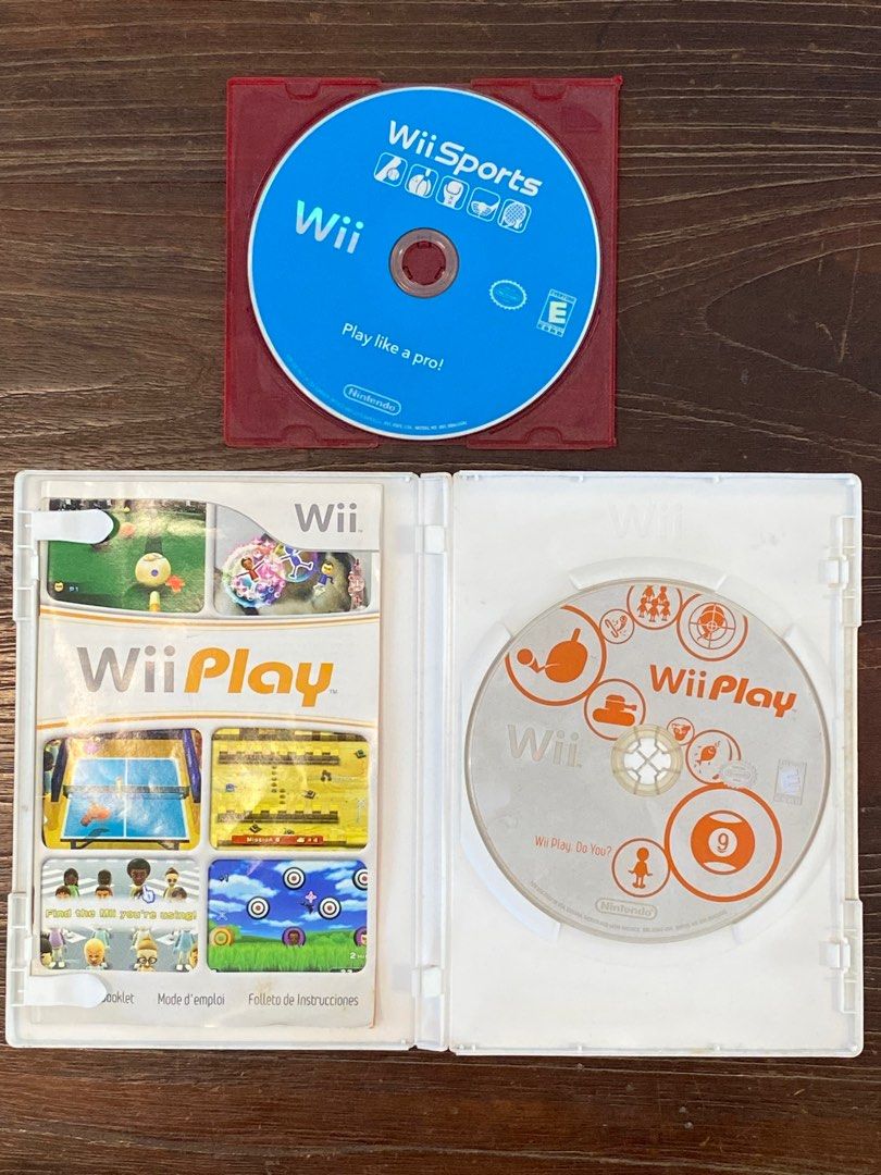 Wii Sports/Play, Video Gaming, Video Games, Nintendo on Carousell