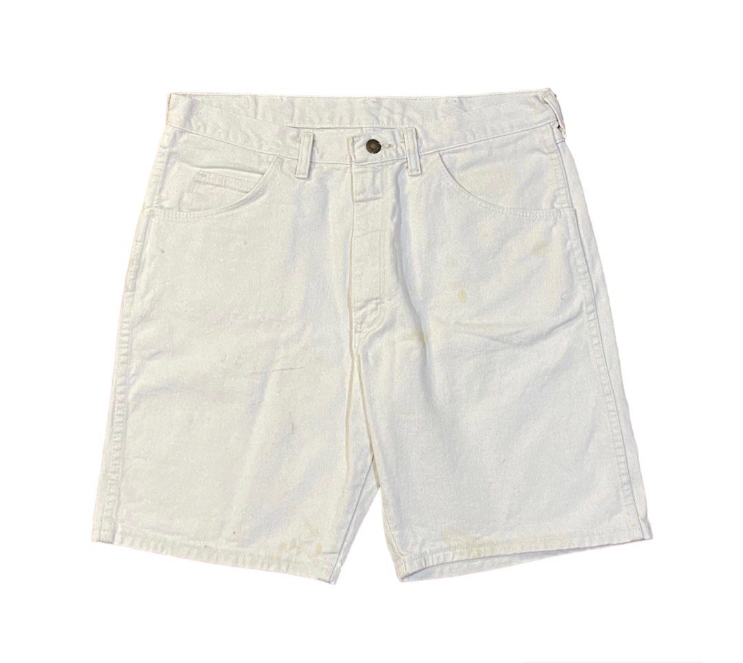 Wrangler Cream Jorts, Men's Fashion, Bottoms, Shorts on Carousell