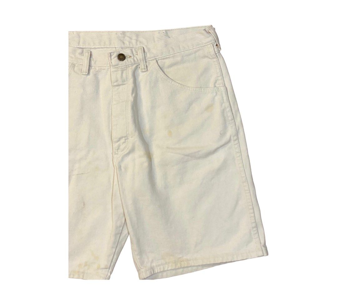 Wrangler Cream Jorts, Men's Fashion, Bottoms, Shorts on Carousell