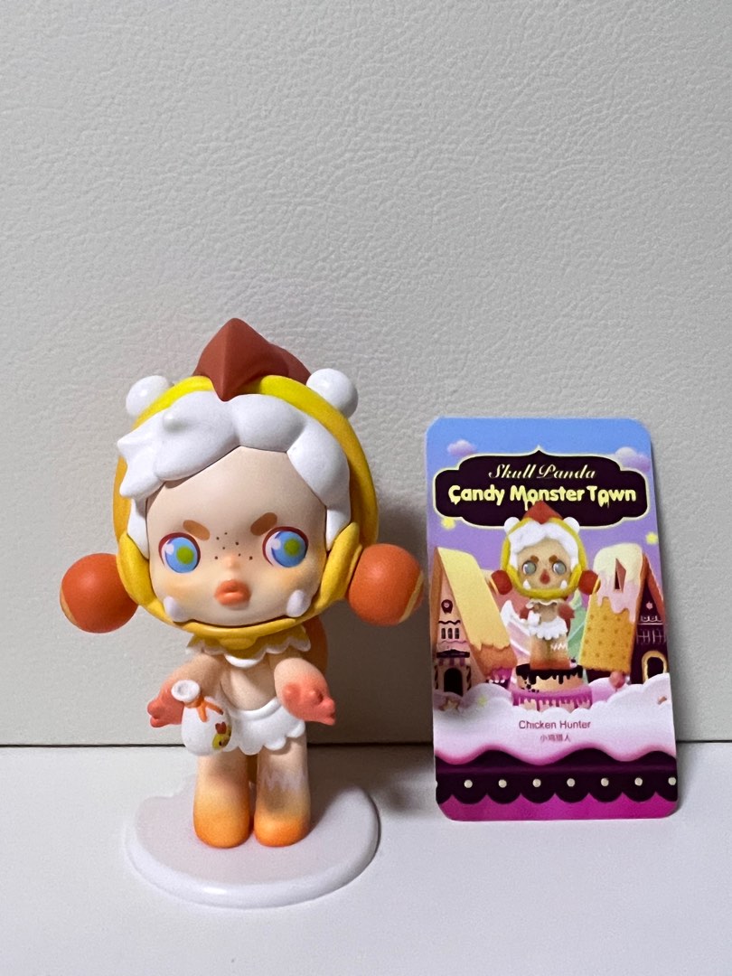 WTS Popmart Skullpanda (Candy Monster Town) - Chicken Hunter, Hobbies ...