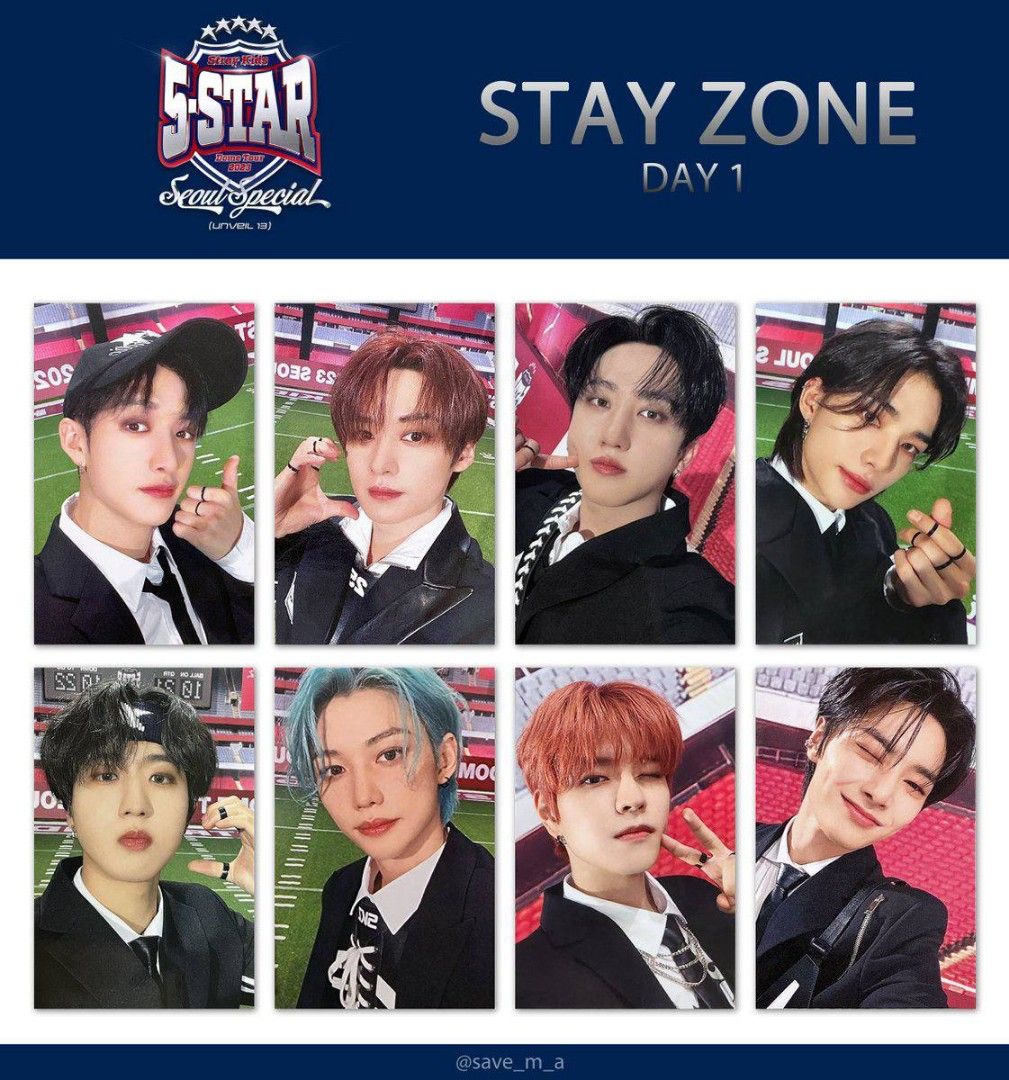[WTS] stray Kids Skz Unveil Stayzone day 1 photocard, Hobbies & Toys ...