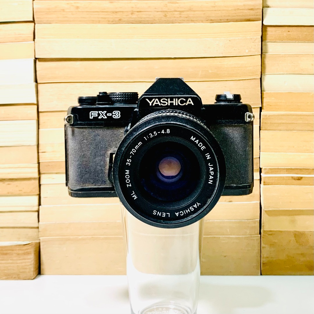 Yashica FX-3 Camera, Photography, Cameras on Carousell