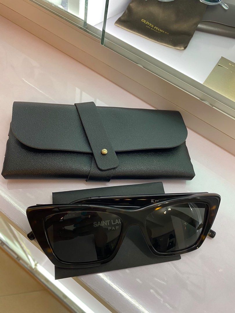 YSL Mica Tortoise Sunglasses, Women's Fashion, Watches & Accessories ...