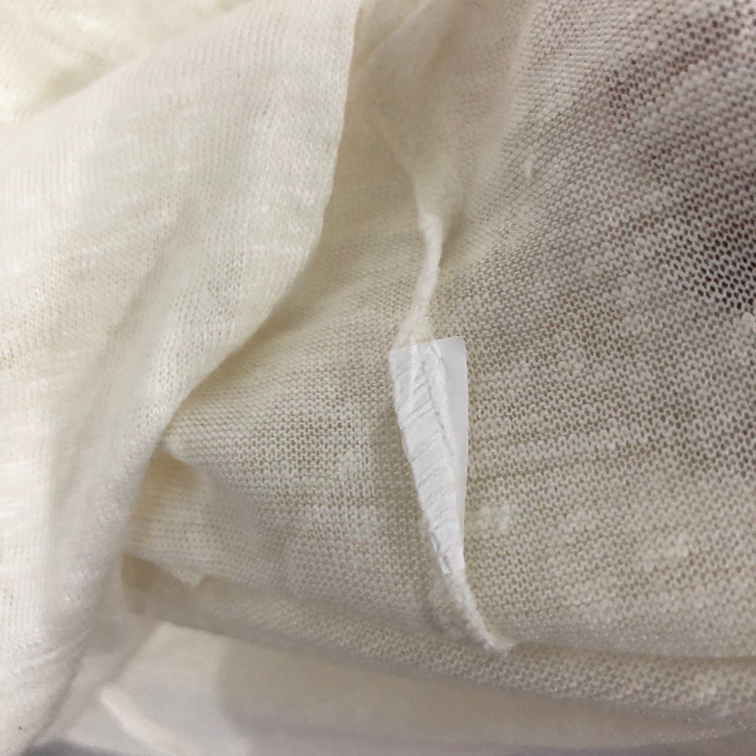 Zara Linen Sheer Wide Oversized Shirt, Women's Fashion, Tops, Shirts on ...