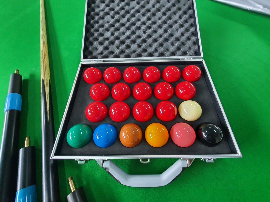 1 pc Stamford series 1 snooker cue + Aramith 1g snooker ball set., Sports Equipment, Sports ...