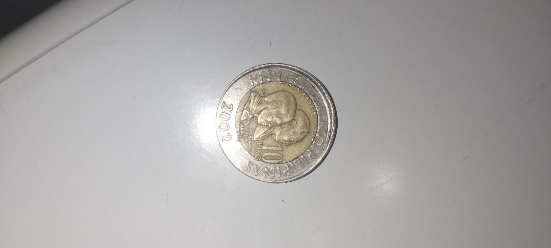 2002 Error coin 10 pesos, Hobbies & Toys, Memorabilia & Collectibles ...