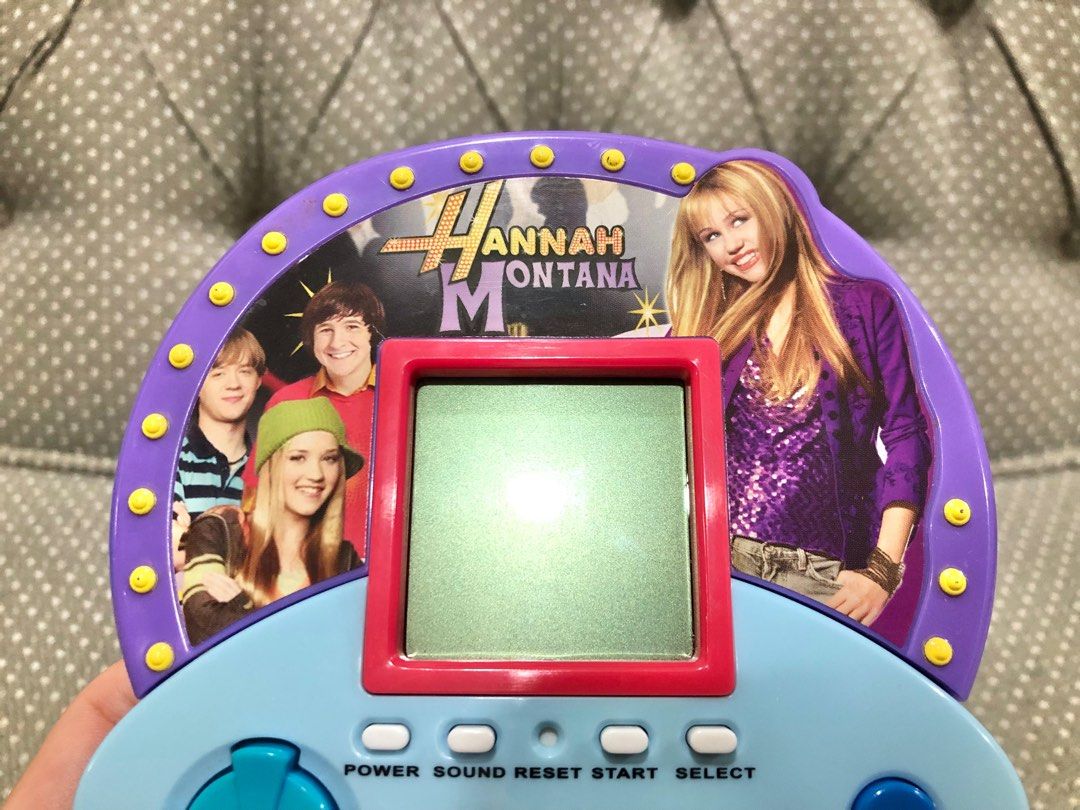 2007 Zizzle Hannah Montana Retro Handheld Game, Video Gaming, Video ...