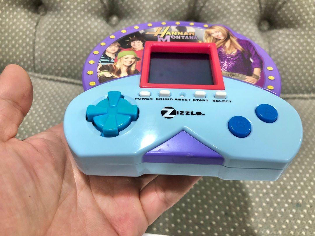 2007 Zizzle Hannah Montana Retro Handheld Game, Video Gaming, Video ...