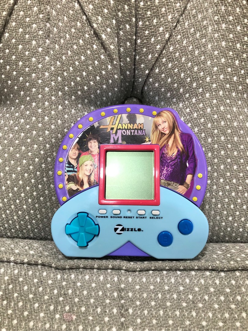 2007 Zizzle Hannah Montana Retro Handheld Game, Video Gaming, Video ...