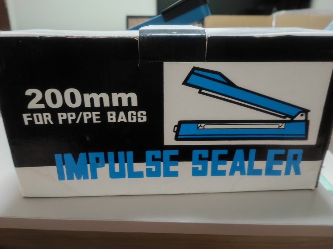 200mm impulse plastic film sealer, Computers & Tech, Office & Business ...